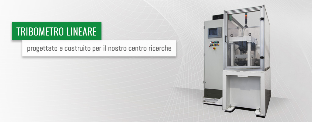 Tribometro lineare | OMCR